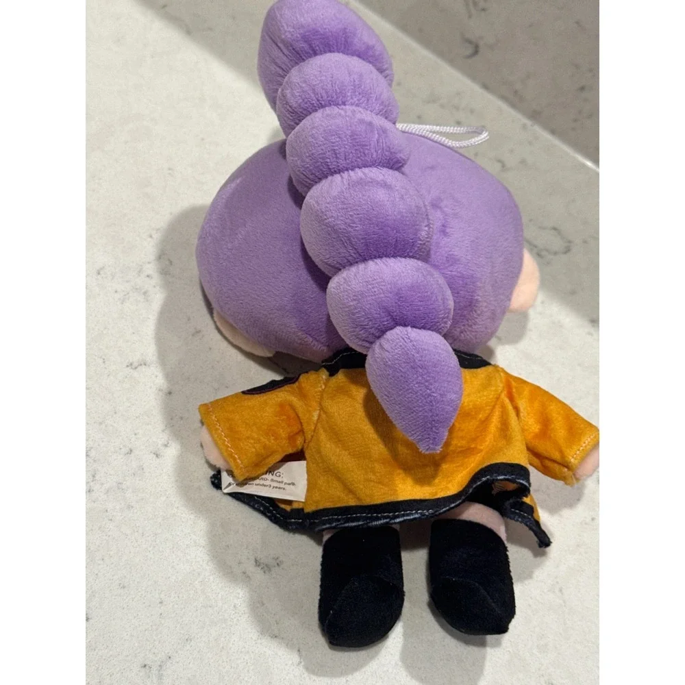 Toys | Demon Hunters Anime Character Plush Toy Purple Hair Yellow ...